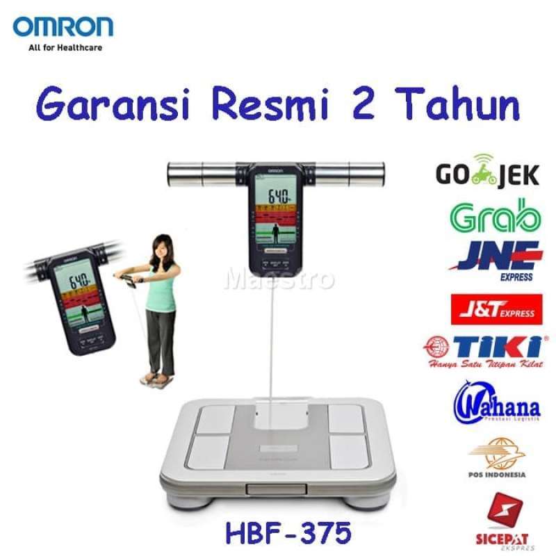 Promo OMRON HBF-375 Karada Scan Timbangan Badan Alat Ukur Kadar Lemak ...