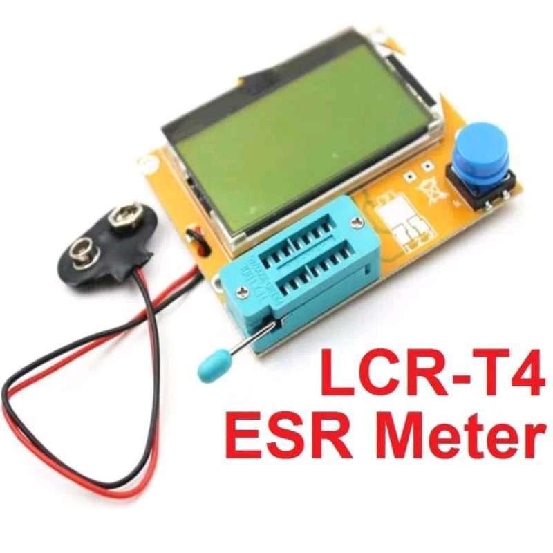 Jual ESR Meter Transistor Tester Digital RCD LCR T4 LED Mosfet Dioda ...