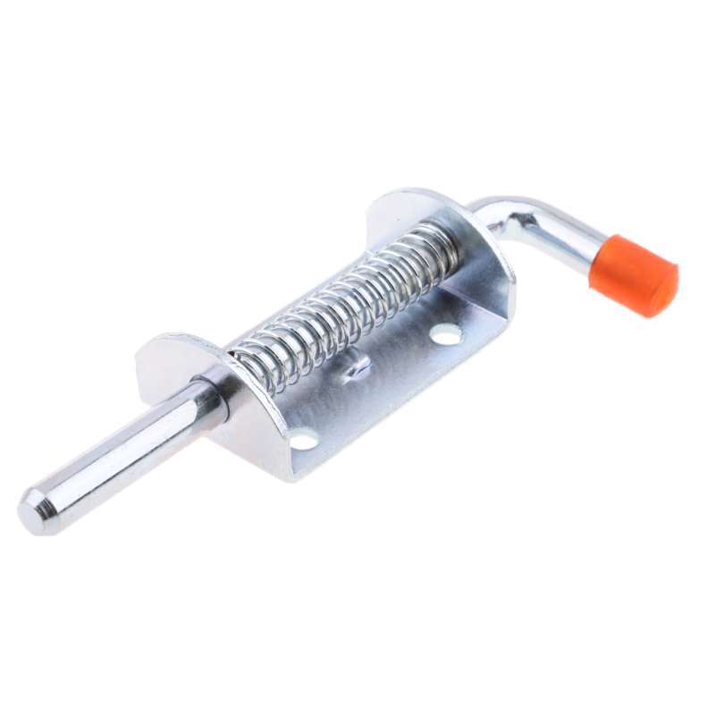 Promo 145mm Long Locked Spring Loaded Metal Security Barrel Bolt Latch ...