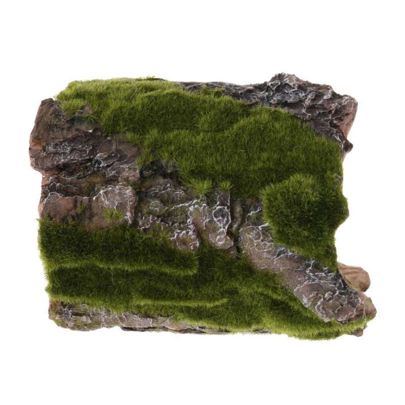 Jual Tree Bark Bends Cave Vivarium Reptile Hide Aquarium Fish Tank Cave ...