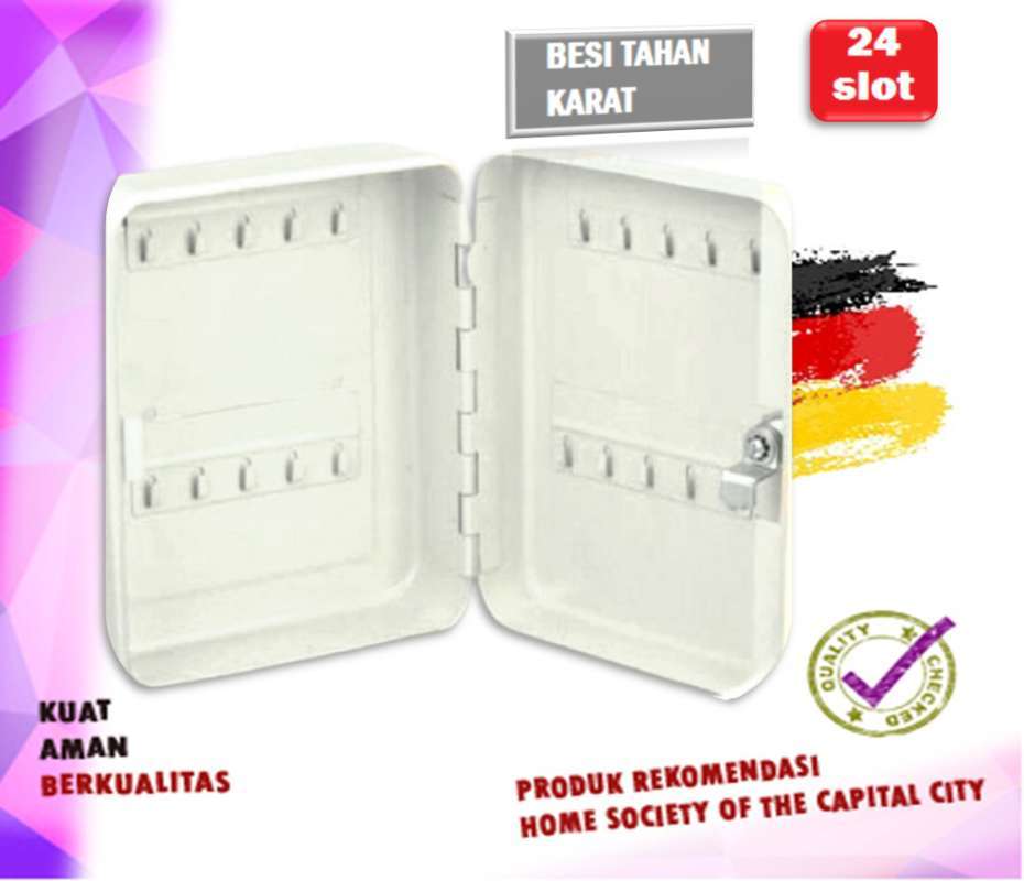 Jual Keybox Kotak Kunci Besi Dinding Key Box Cabinet Kotak Gantungan ...
