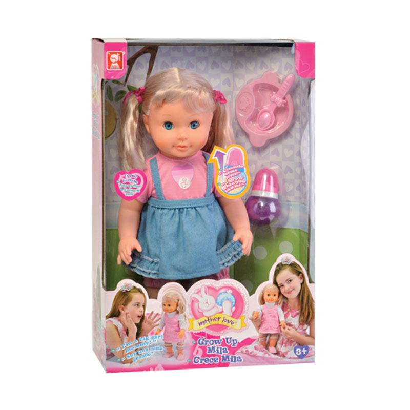 Jual Takmay Toys Tm-18002 Doll Mother Love Grow Up Mila Boneka Elektronik [16 Inch] Di Seller ...