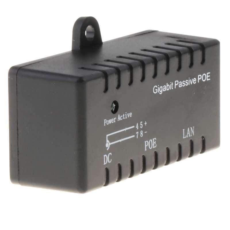 Jual 1 Piece POE Injector Power Supply Over Ethernet Gigabit Passive ...