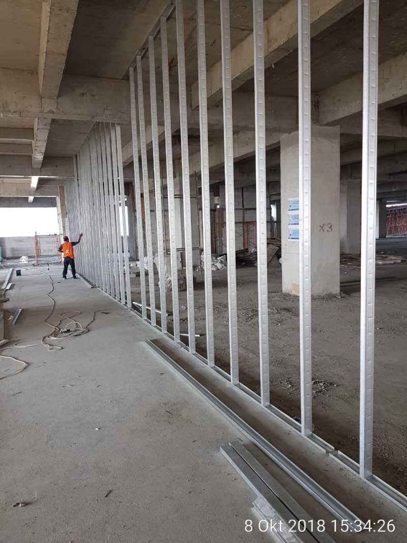 Jual Metal Stud 76 P. 3m Tebal 0,35mm Di Seller Permata Gypsum ...