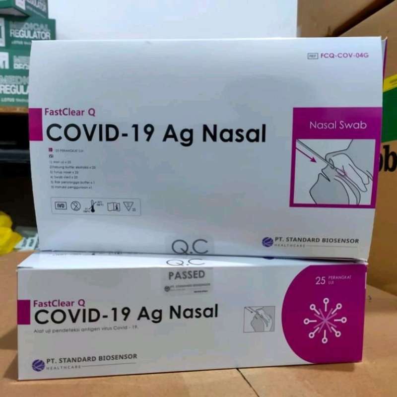 Jual BIOSENSOR FASTCLEAR NASAL ANTIGEN SWAB AKD STANDARD BIOSENSOR ...