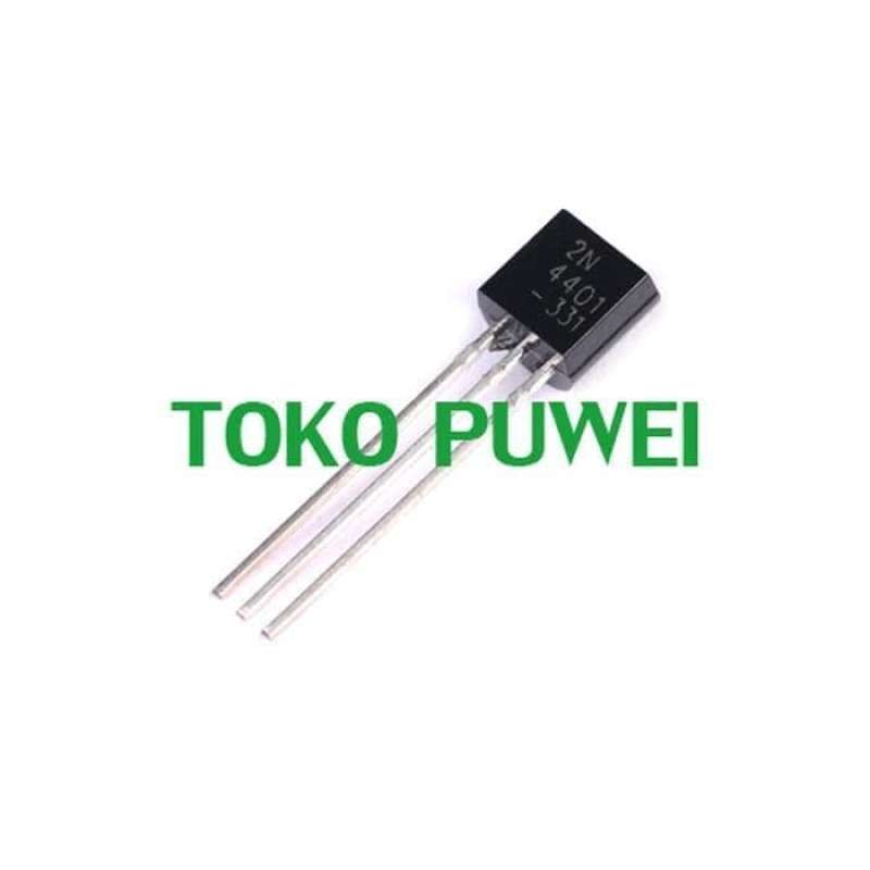 Jual Baru 2N4401 2N 4401 0.6A 40V NPN TO-92 Bipolar BJT Single ...