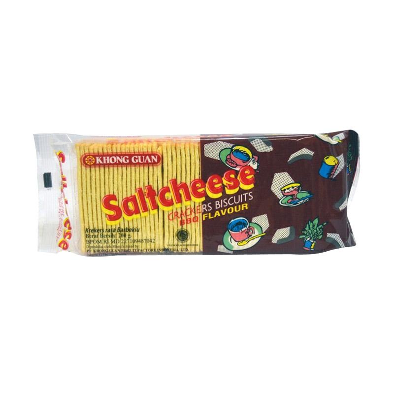 Jual Khong Guan Rasa BBQ Saltcheese Biskuit [200 g] di Seller Yuki ...