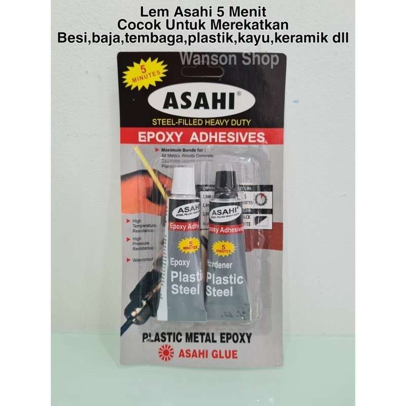 Promo Lem Epoxy / Lem Campur / Besi / Serbaguna 5 Menit Lem Besi Murah ...