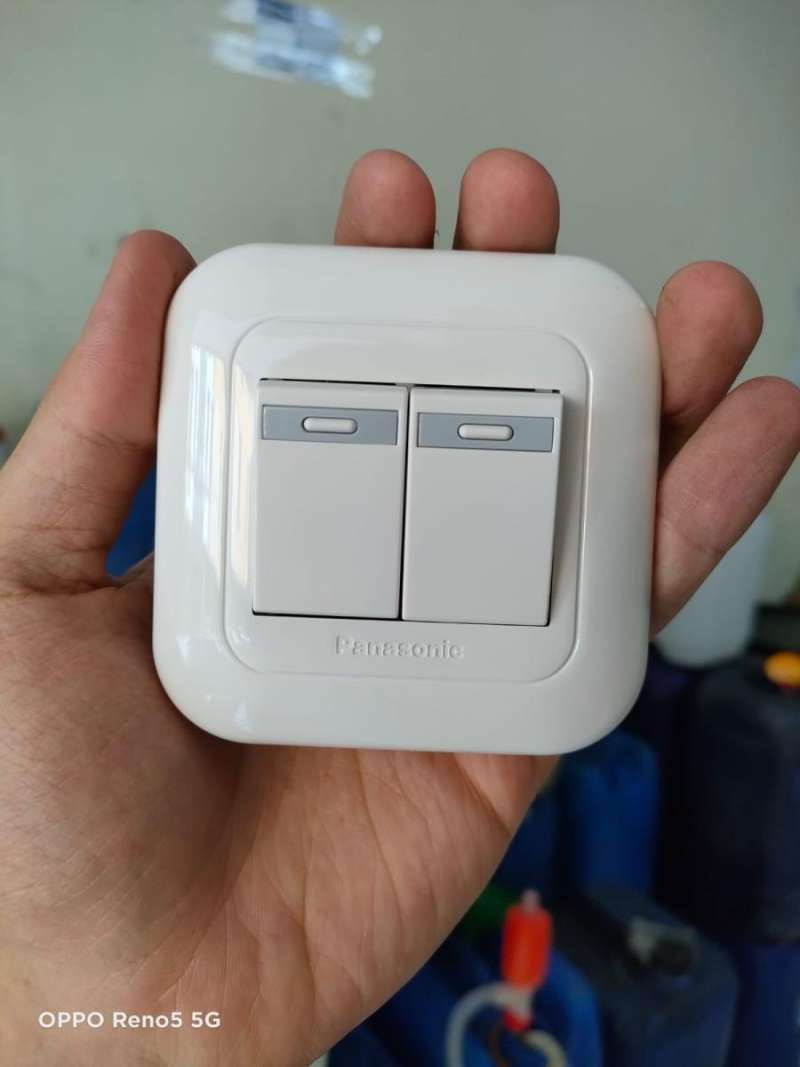 Jual Saklar Seri Double PANASONIC Wide Series IB Inbow di Seller Toko ...