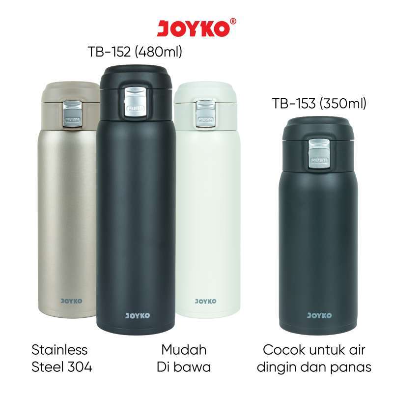 Jual Tumbler Botol Minum Stainless Steel Joyko Tb-152 ~ 153 Di Seller ...