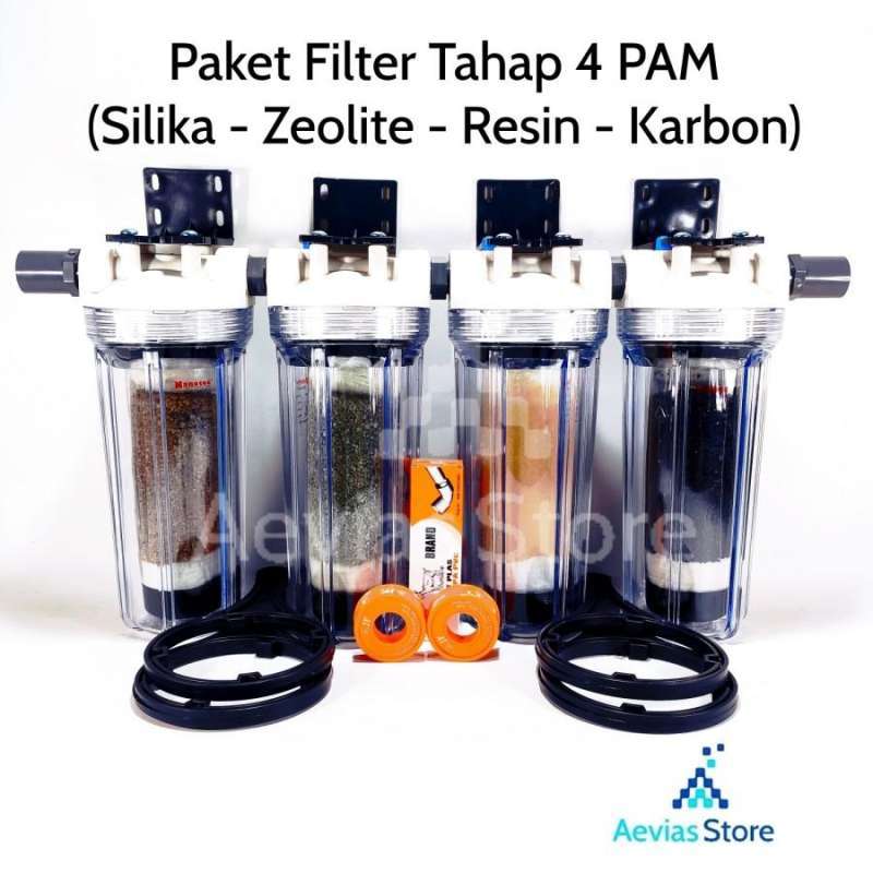 Jual Filter Air Saringan Air PDAM PAM SUMUR TAHAP 4 Tabung 10. - PDAM ...