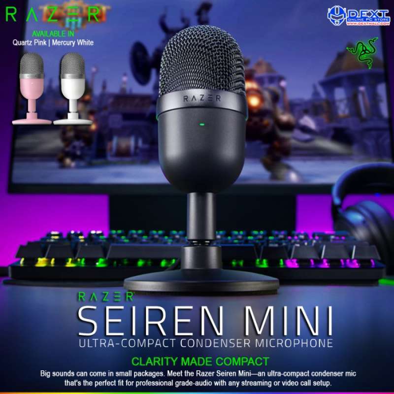 Promo Razer Seiren Mini - Gaming Microphone - Black Diskon 17% di ...