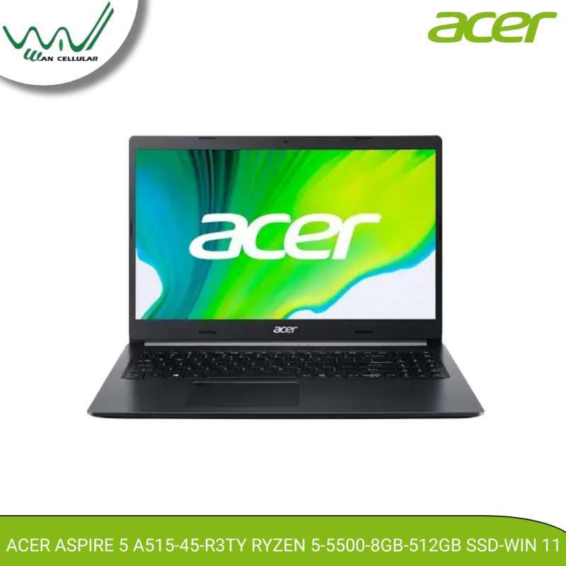 Jual ACER ASPIRE 5 A515-45-R3TY RYZEN 5-5500-8GB-512GB SSD-WIN 11 di ...