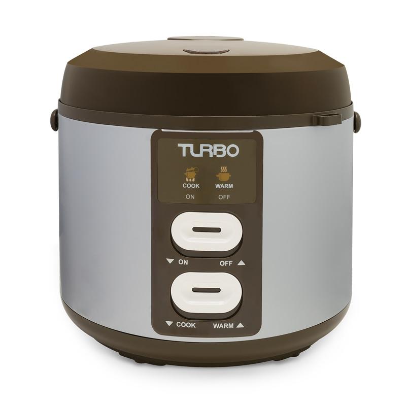 Promo Turbo CRL 1188 Rice Cooker - Dark Brown Stainless Diskon 50% di ...