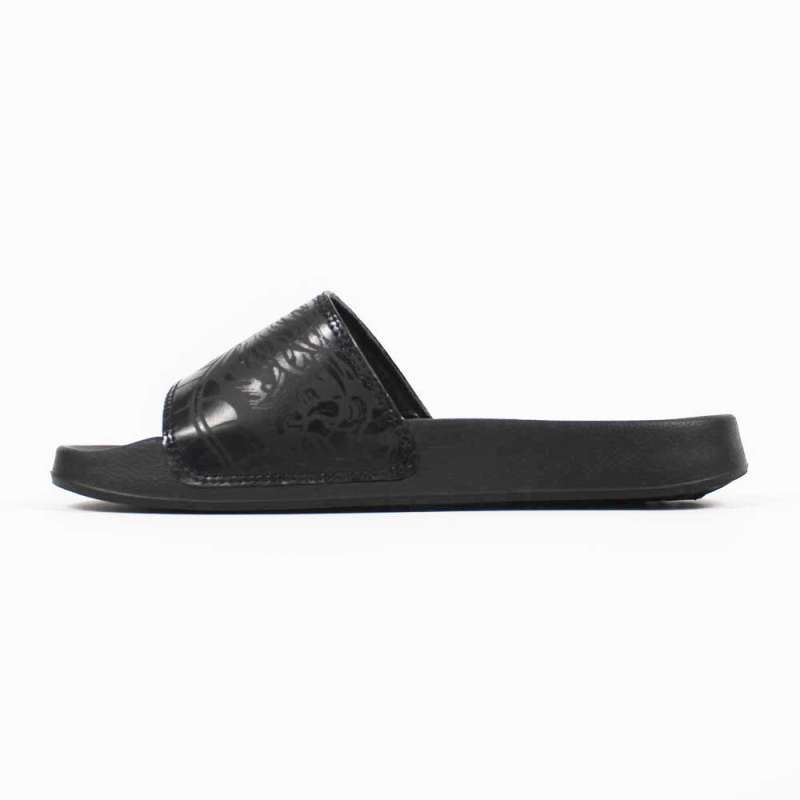 Jual Sendal Selop Pria Original Boyscode Dragonforce Hitam Fullblack ...