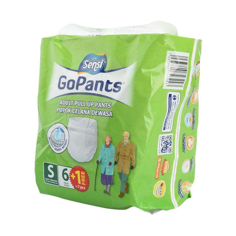 Jual Sensi Gopants Popok Dewasa [size S/ 6+1 Pcs] + Free Sensi Masker ...