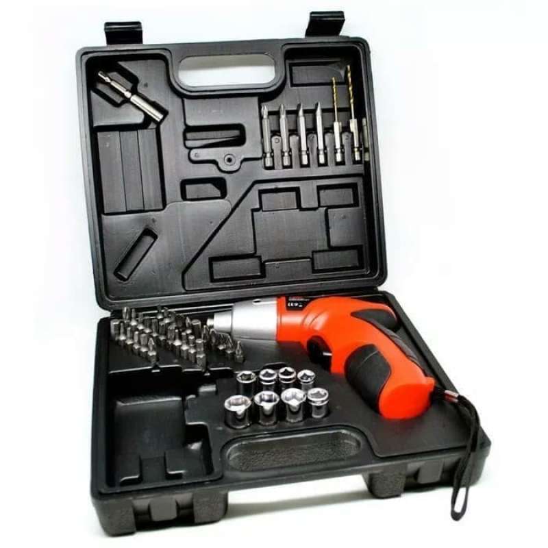Jual Obeng Set Listrik Cas Bor Cordless Screwdriver Di Seller Cipta