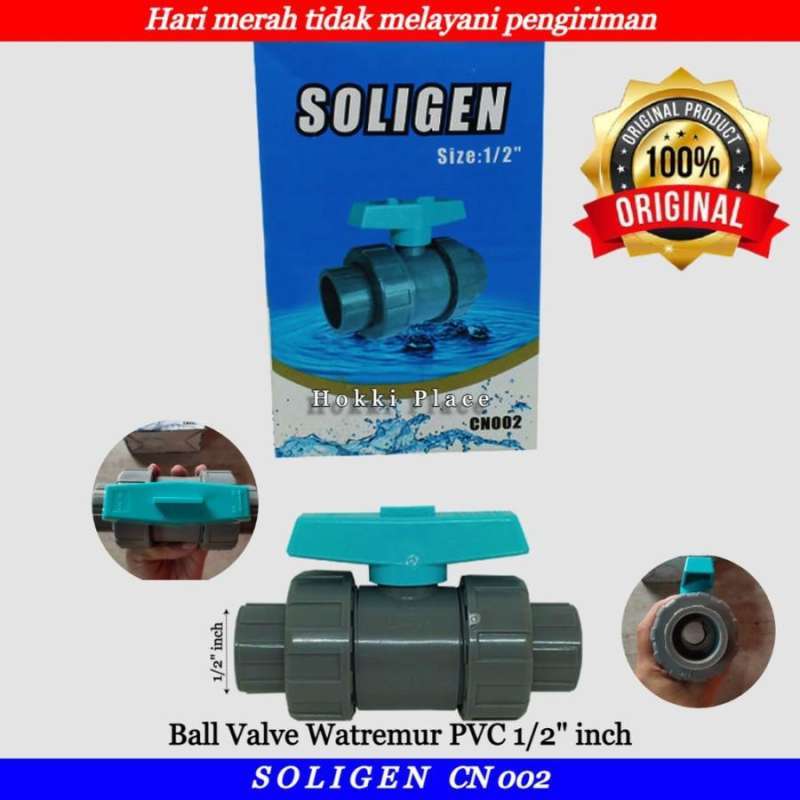 Jual Soligen Valve 3 4 💯 Harga Murah & Kualitas Terbaik Maret 2026