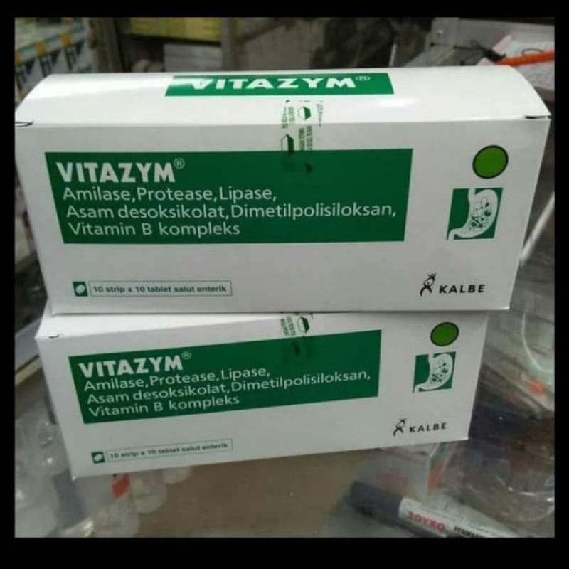 Jual Vitazym 10 Tablet Strip Di Seller Apotek Hanira - Marga Mulya ...
