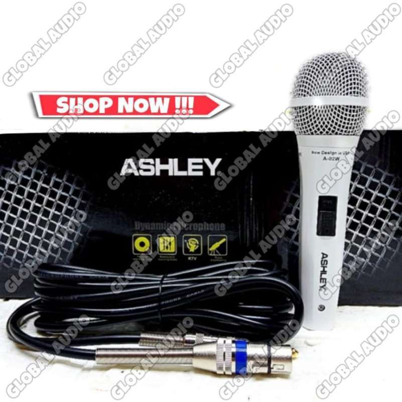 Jual Mic Kabel Ashley Putih Original Murah - Harga Diskon Juni 2024 ...