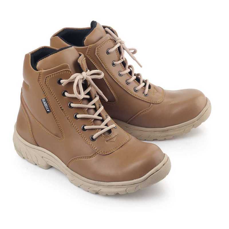 Jual Blackkelly Sepatu Booth Pria Kasual LPR BCL 414 Warna Cokelat di ...