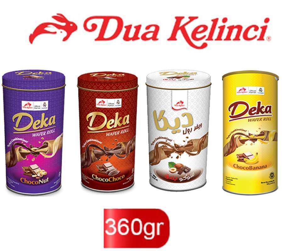 Jual Deka Wafer Roll Tin Choco Choco chocochoco 360g 360 gram Halal di ...