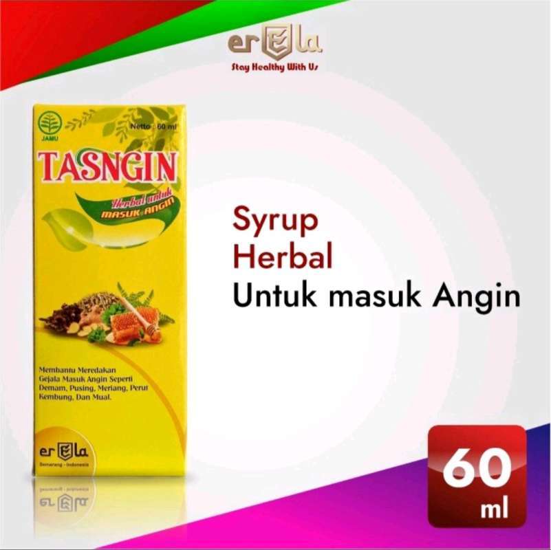 Jual TASNGIN botol / syrup masuk angin di Seller Erela Official Store ...