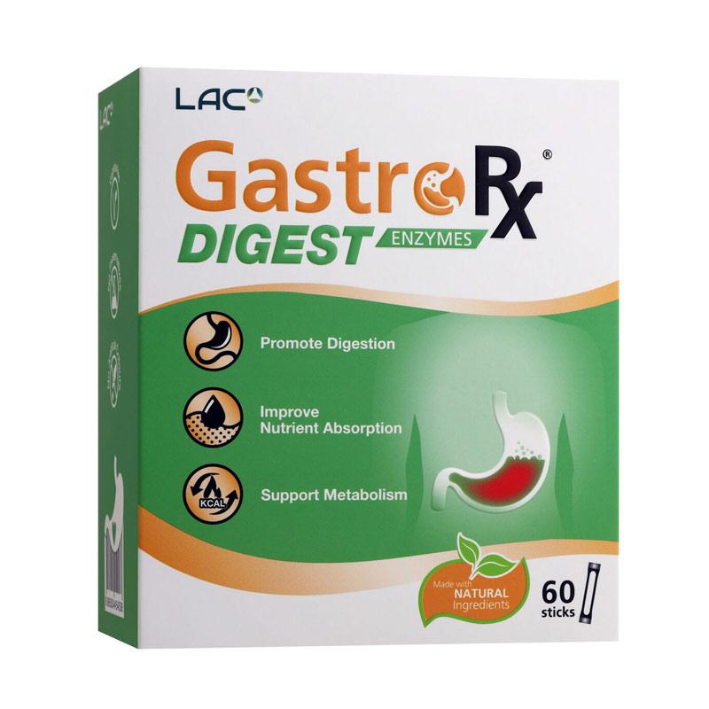 Jual GastroRX LAC Digestive Enzymes Supplement [60 Sticks] di Seller ...