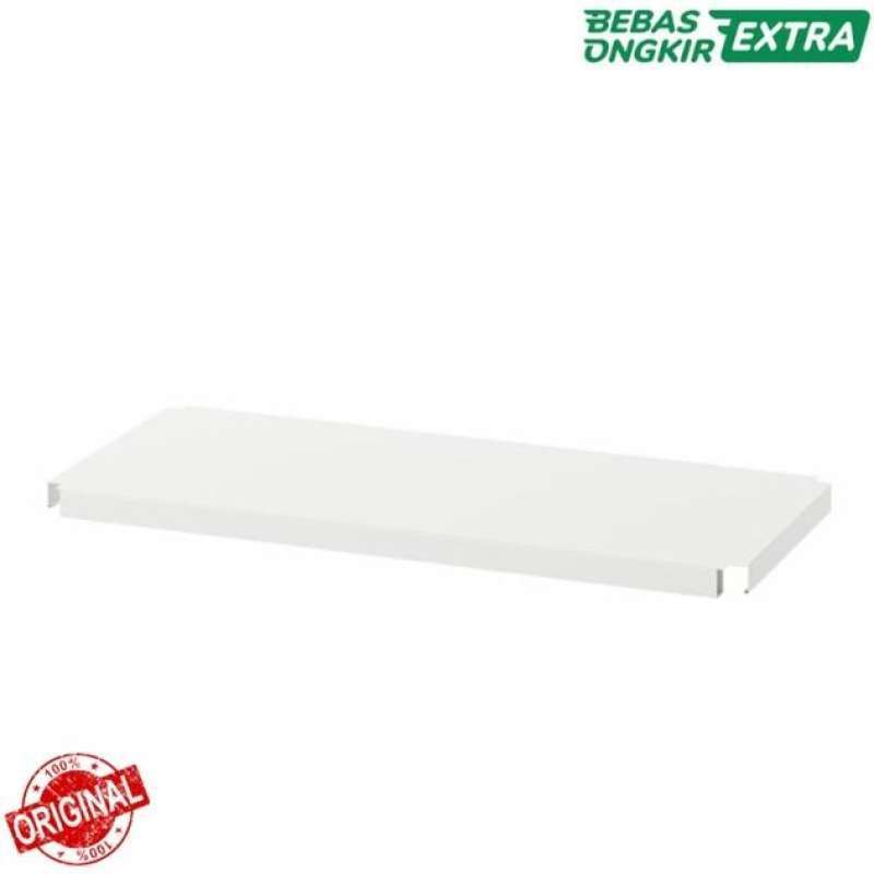 Jual Papan Besi Untuk Rak Keranjang Jaring/Kawat 25x51cm Original_Putih ...