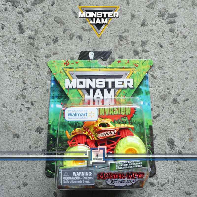 Promo Monster Jam 1/64 Zombie Invasion Monster Mutt Rottweiler ...
