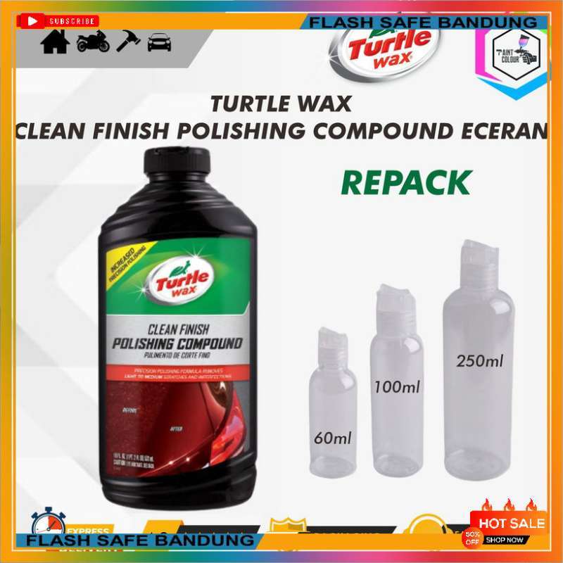 Promo Turtle Wax Premium Polishing Compound Kemasan Ecer Repack-250 Ml ...