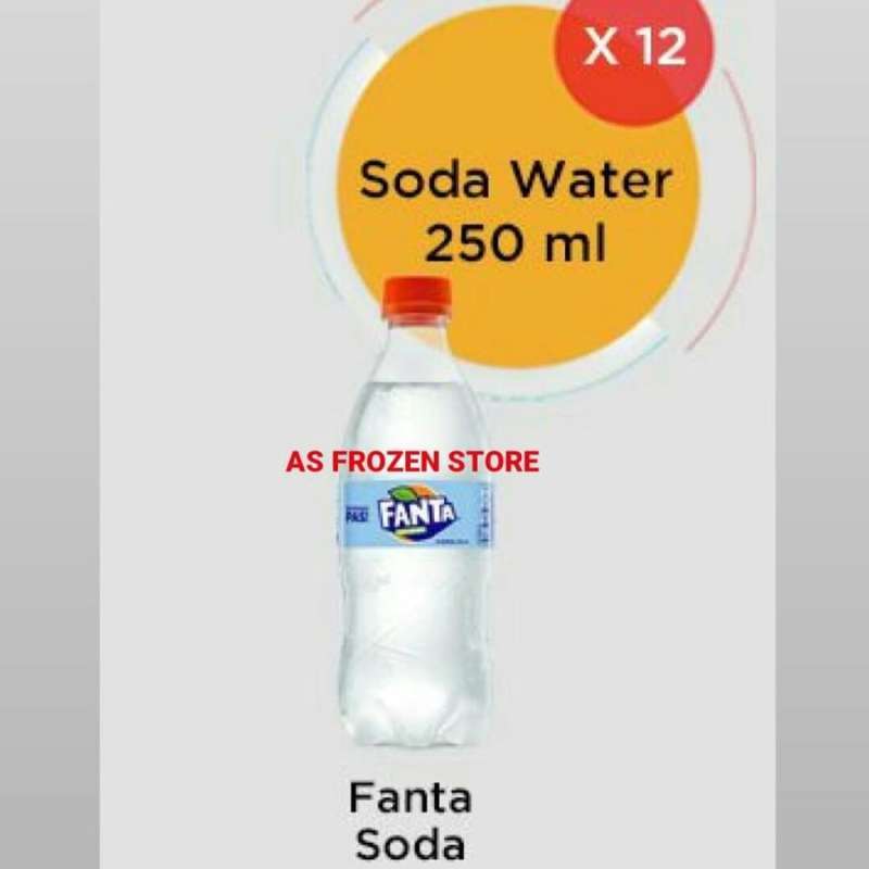 Jual Fanta Soda Water 250ml Pet / Fanta Air Soda 250ml Pet 1karton ...