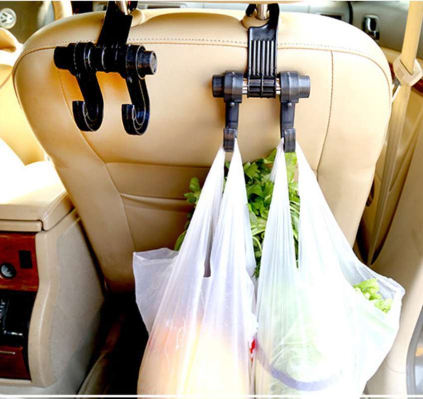 Jual Gantungan Barang Mobil Car Seat Hanger Hook Holder Bag Organizer ...