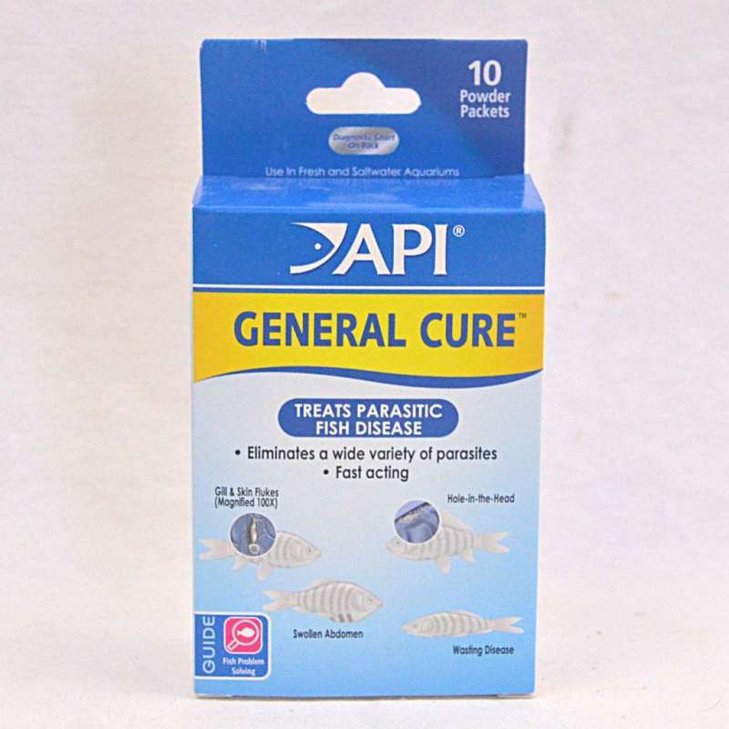 Jual API Obat Ikan General Cure Powder 10 Sachet di Seller Pet Republic ...