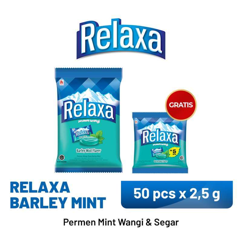 Jual [Buy 1 Get 1 Free] Relaxa Barley Mint Free Relaxa Barley Sachet 12 ...