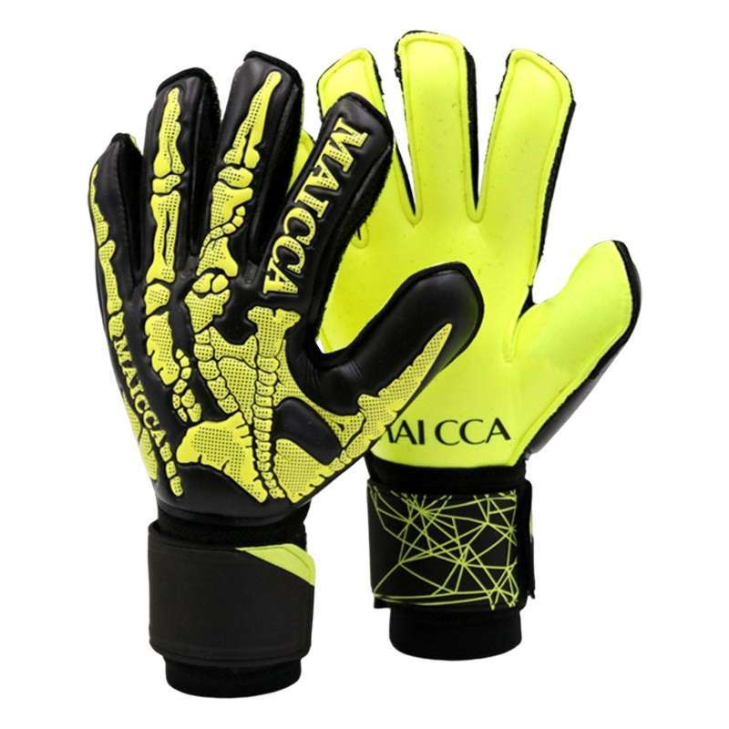 Jual Goalkeeper Gloves Kids Soccer Goalie Gift Girls PU Mens Black ...