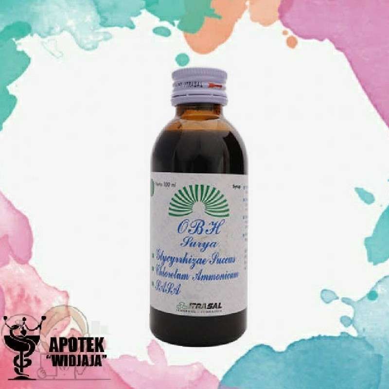Jual Obh Obat Batuk Hitam Surya Itrasal Sirup Syrup Syr 100ml 100 Ml ...