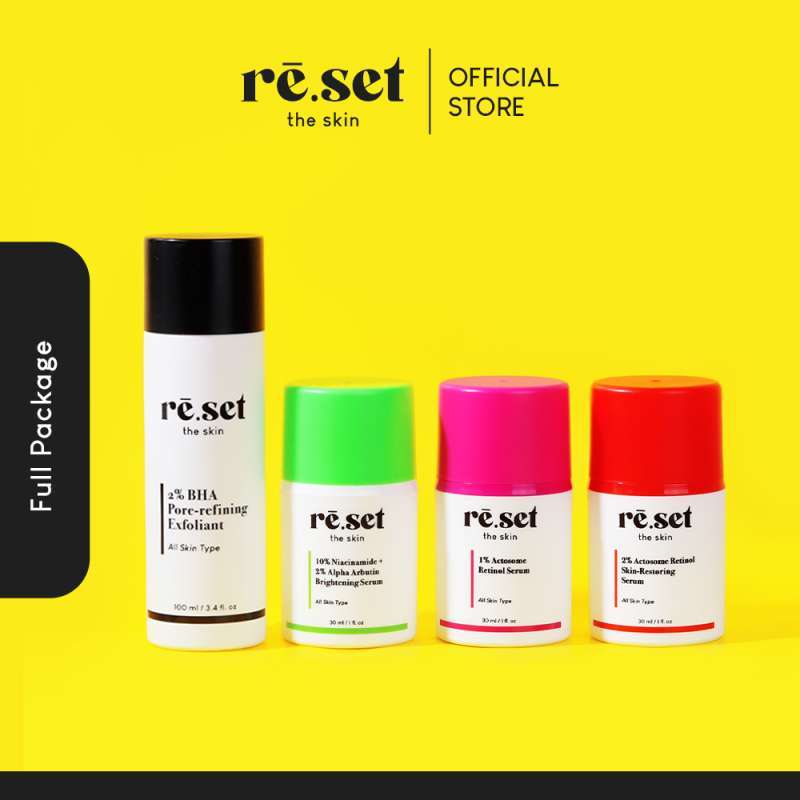 Promo RESET THE SKIN Full Package Diskon 15% di Seller Re.Set the Skin ...