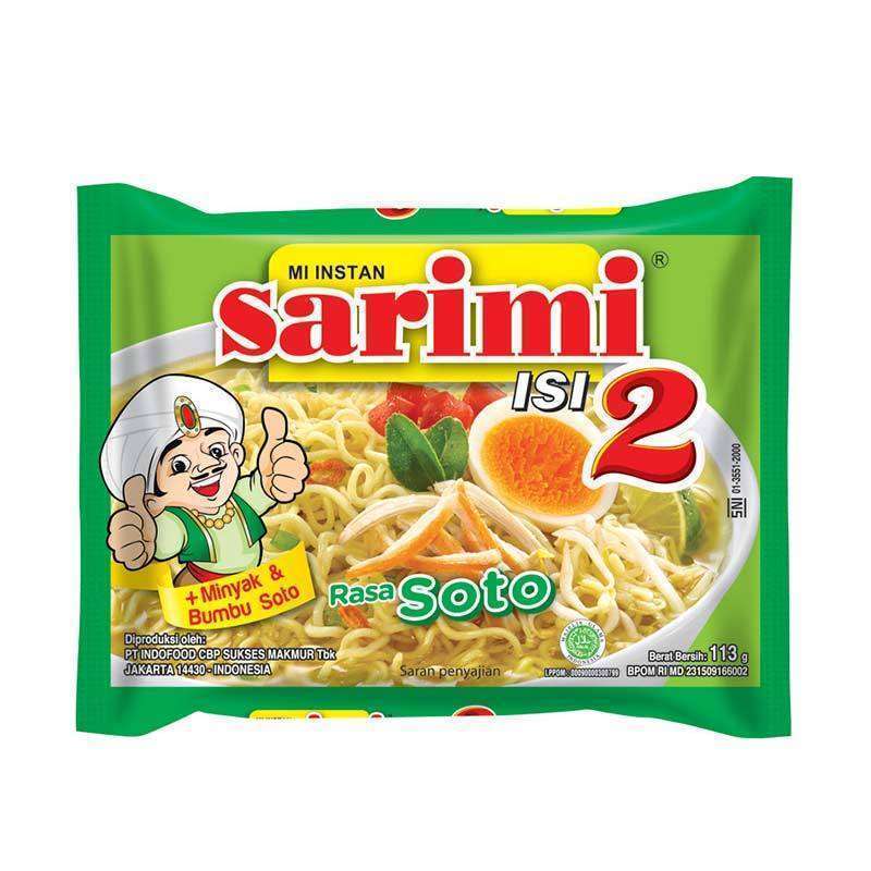 Promo SARIMI ISI 2 RASA SOTO AYAM Diskon 17% di Seller Cahaya agen ...