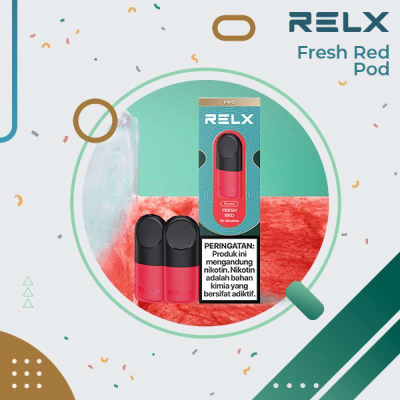 Jual RELX POD PRO WHITE FREEZE FRESH RED TANGY GOLDEN ZESTY SEMUA RASA ...