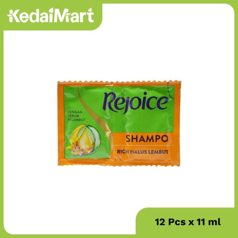 Jual Rejoice Shampoo Soft & Smooth Renceng Isi 12 X 11 Ml Di Seller ...
