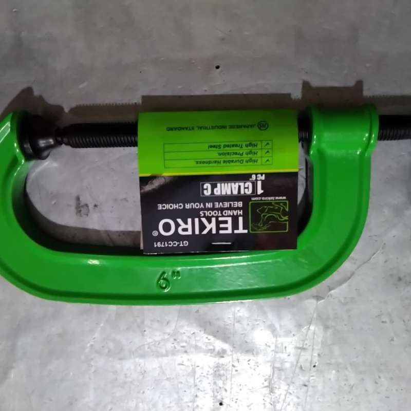 Jual TEKIRO Clamp C 6inch klem C ORIGINAL di Seller JU_Shop - Pacar ...