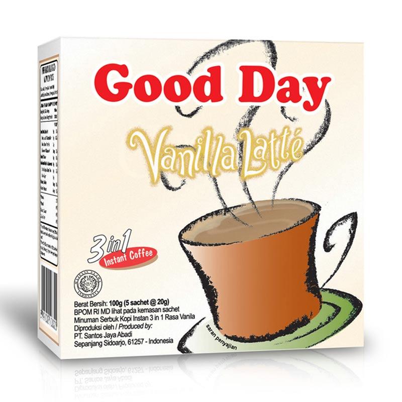 Jual Good Day Vanilla Latte Kopi Instant [Dus] di Seller toko kenzoshop ...