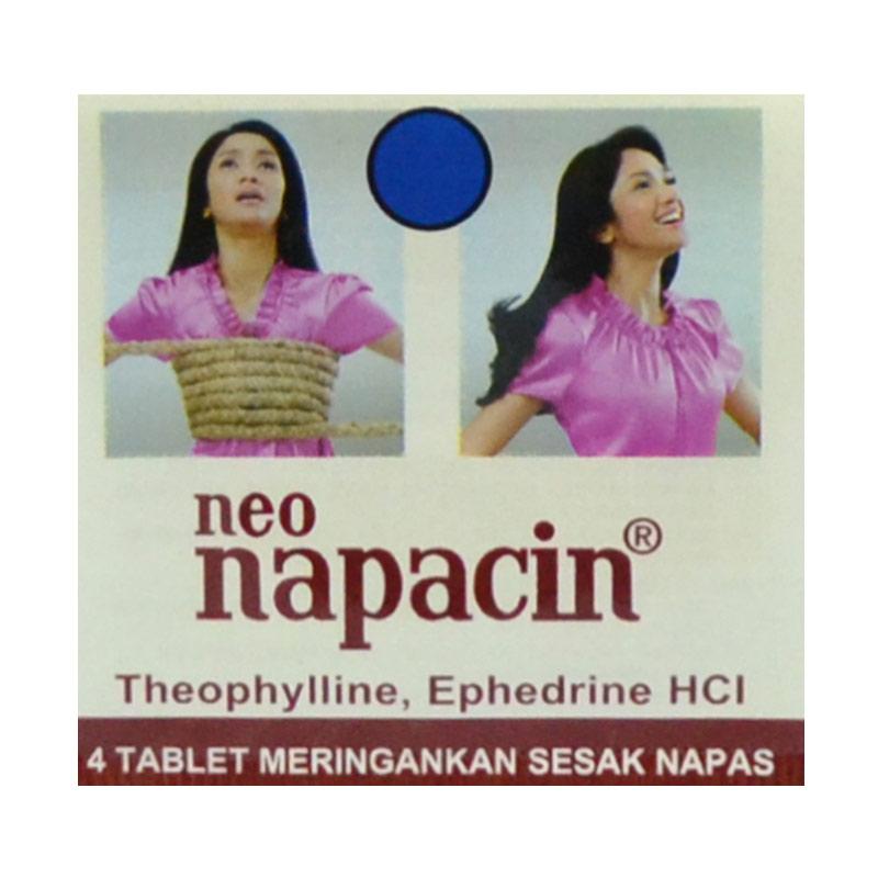 Jual Neo Napacin Tablet [ Strip / 4 Tablet ] - Obat Asma dan Sesak ...