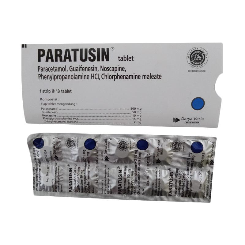 Promo Paratusin Tablet Obat Kesehatan [10 Tablet] Diskon 65% di Seller ...