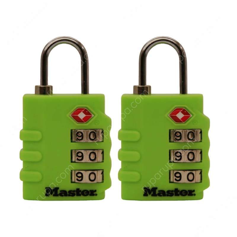 Promo Master Lock Padlock Gembok Koper 3 Kombinasi Angka 3.5 Cm Diskon ...