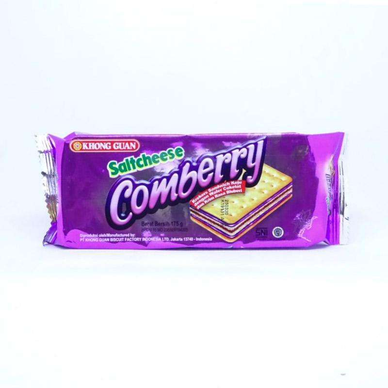 Jual Khong Guan Saltcheese Comberry Wafer [175 g] di Seller Hokky Fruit ...