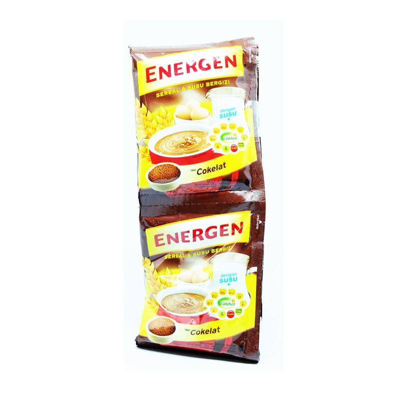 Jual ENERGEN SEREAL DAN SUSU RASA COKLAT (30 GRAM X 10 SACHET ) di ...