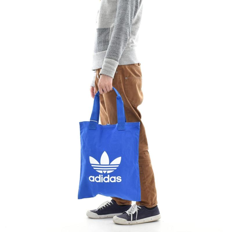 Jual Adidas Originals Trefoil Unisex Shopper Bag - Blue Di Seller ...