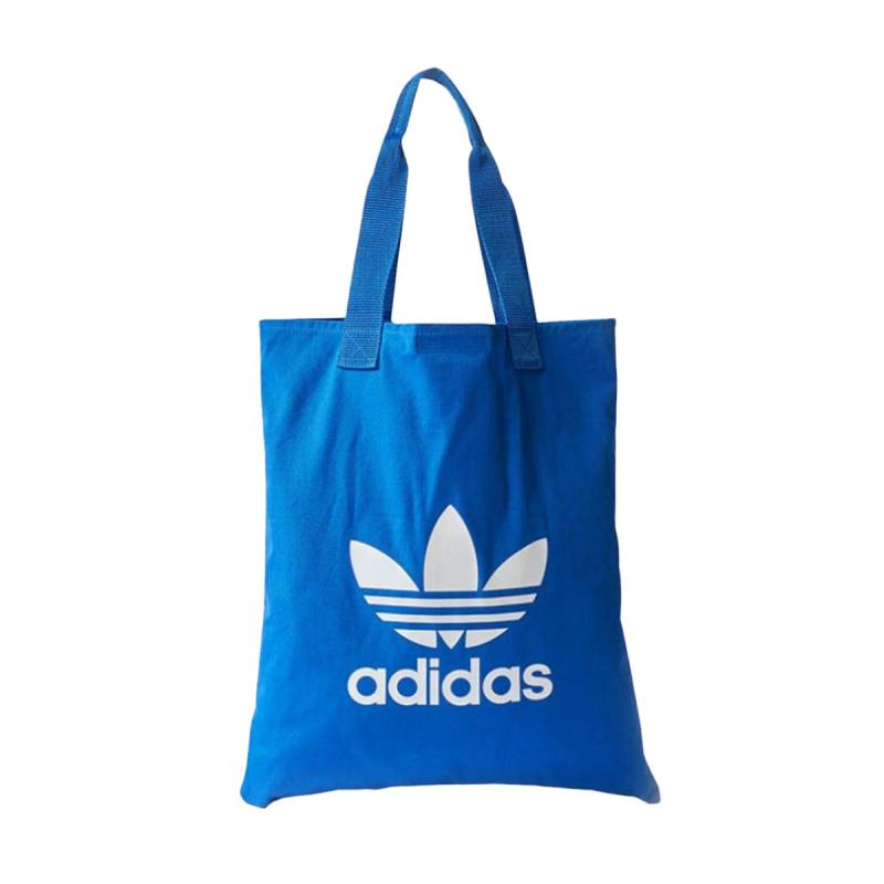 Jual Adidas Originals Trefoil Unisex Shopper Bag - Blue Di Seller ...